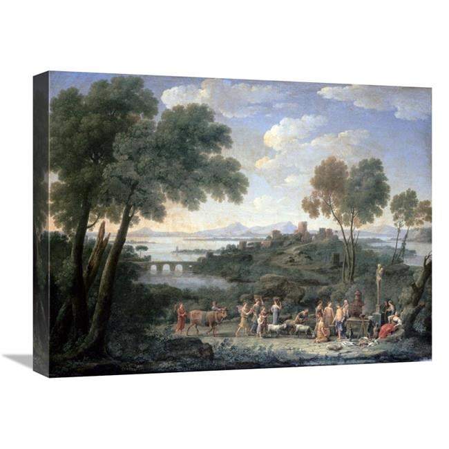 Global Gallery Italian Landscape with Sacrifice Art Print - Hendrik ...