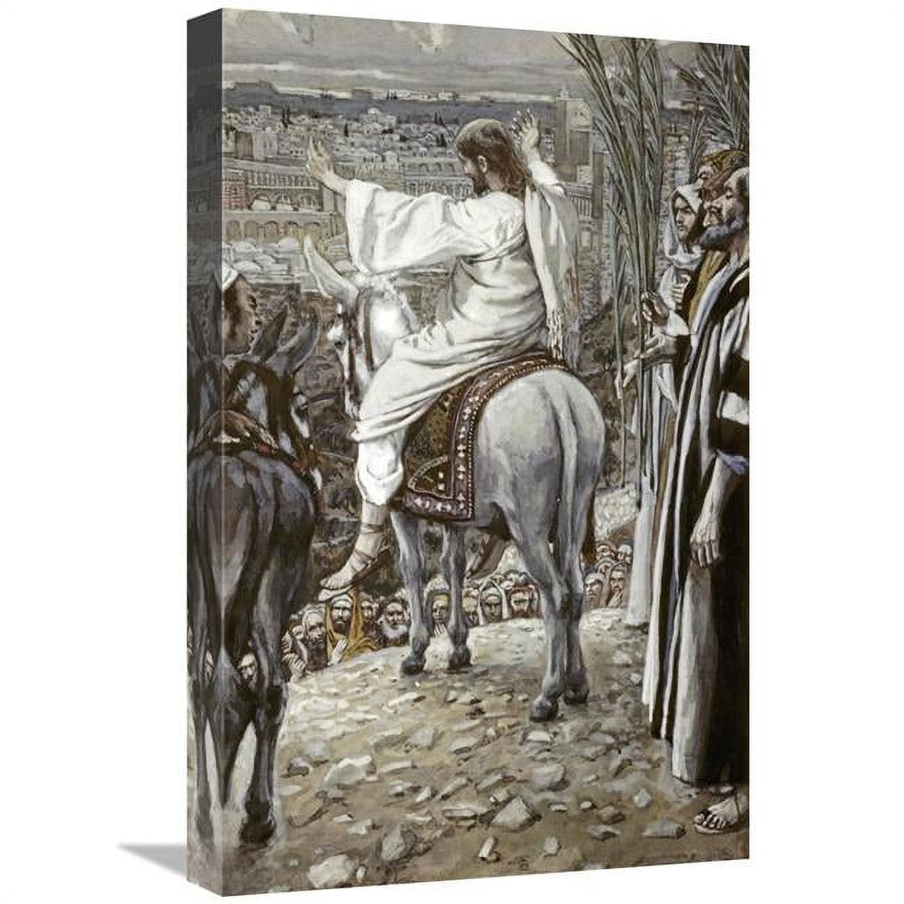 Global Gallery Jesus Beheld the City & Wept Over It Art Print - James ...