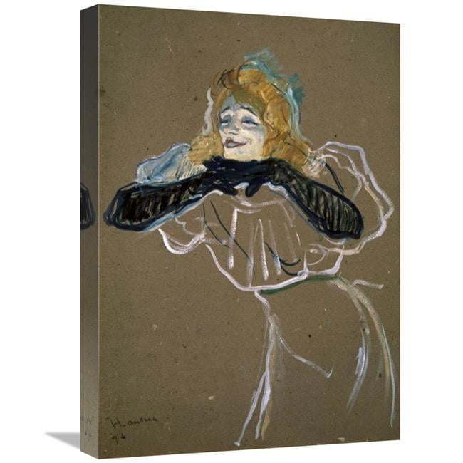 Global Gallery La Chanteuse - Yvette Gilbert Art Print - Henri Toulouse ...