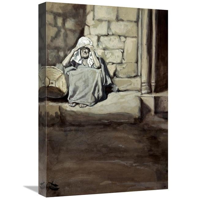 Global Gallery Miriam Shut Out From the Camp Art Print - James Tissot ...