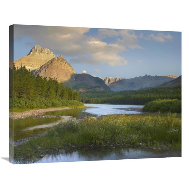 Global Gallery Mount Wilbur at Fishercap Lake - Glacier National Park ...