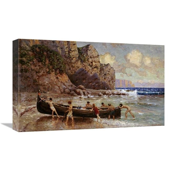 Global Gallery On the Beach After the Storm Art Print - Alexander Von ...