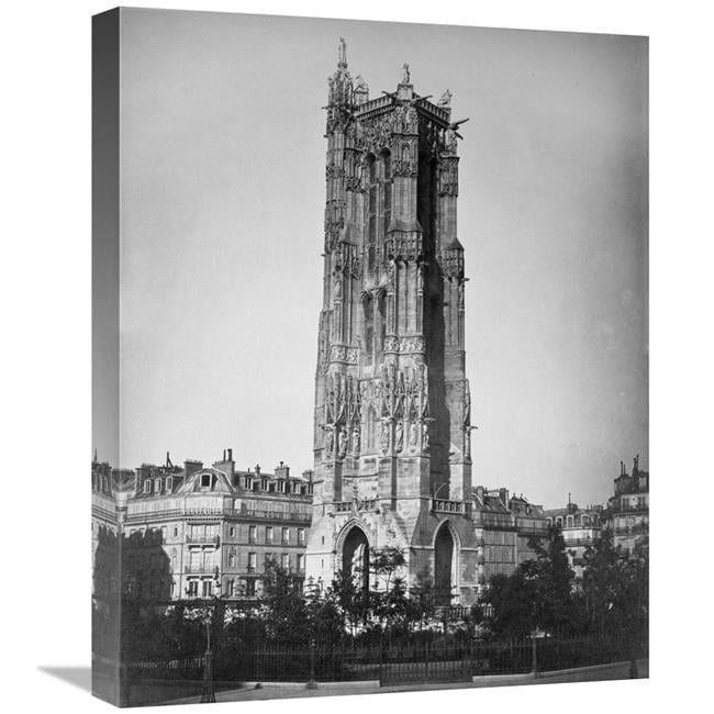 Global Gallery Paris - 1857-1859 - The Tour St. Jacques Art Print ...