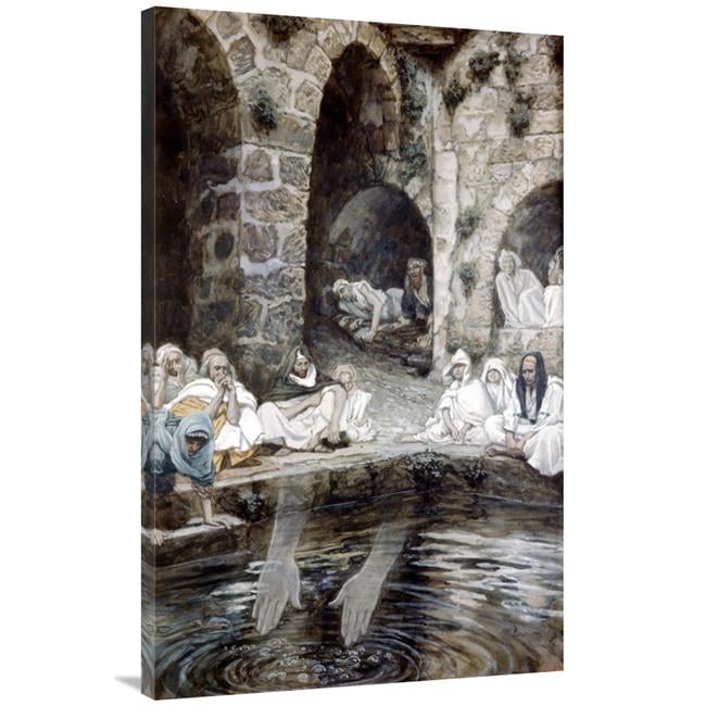 Global Gallery Pool of Bethesda Art Print - James Tissot - Walmart.com