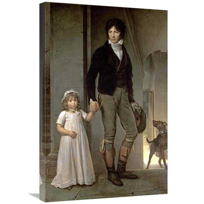 Global Gallery Portrait of J.B. Isabey & His Daughter Art Print ...
