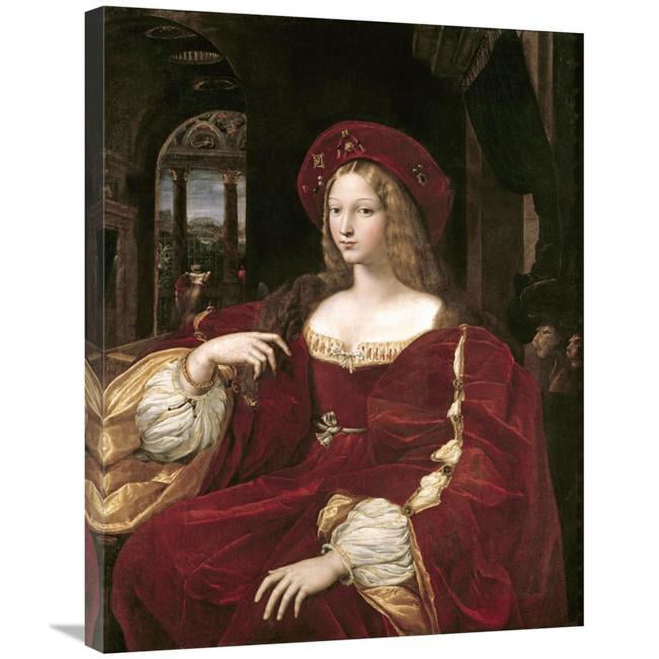 Global Gallery Portrait of Joanna of Aragon Art Print - Walmart.com