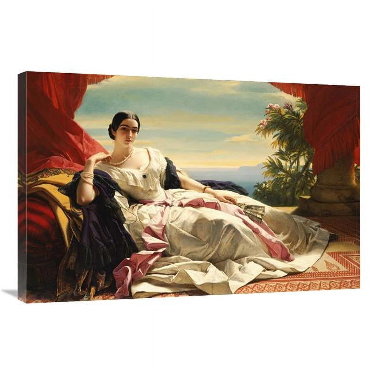 Global Gallery Portrait of Leonilla - Princess of Sayn-Wittgenstein ...