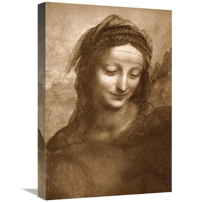 Global Gallery Portrait of St. Anne Art Print - Leonardo Da Vinci ...