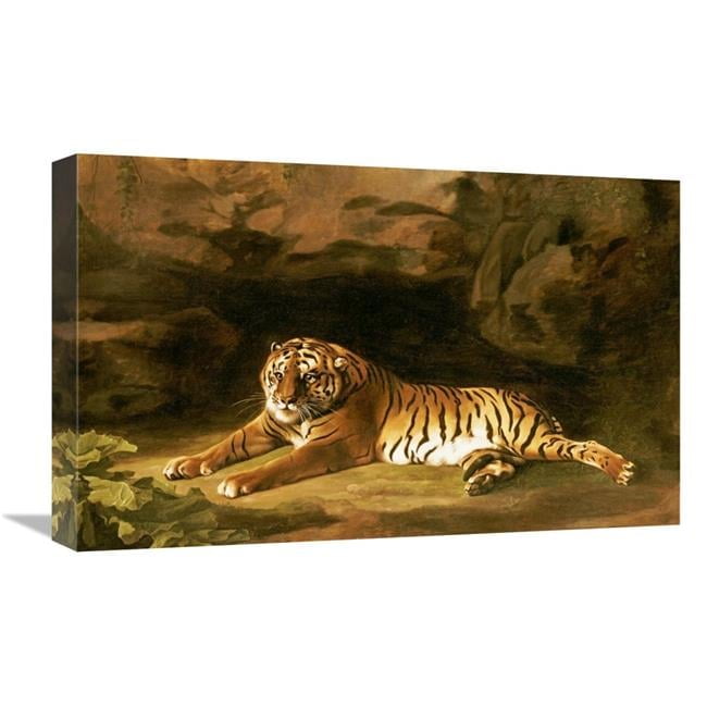Global Gallery Portrait of the Royal Tiger Art Print - George Stubbs 22 ...
