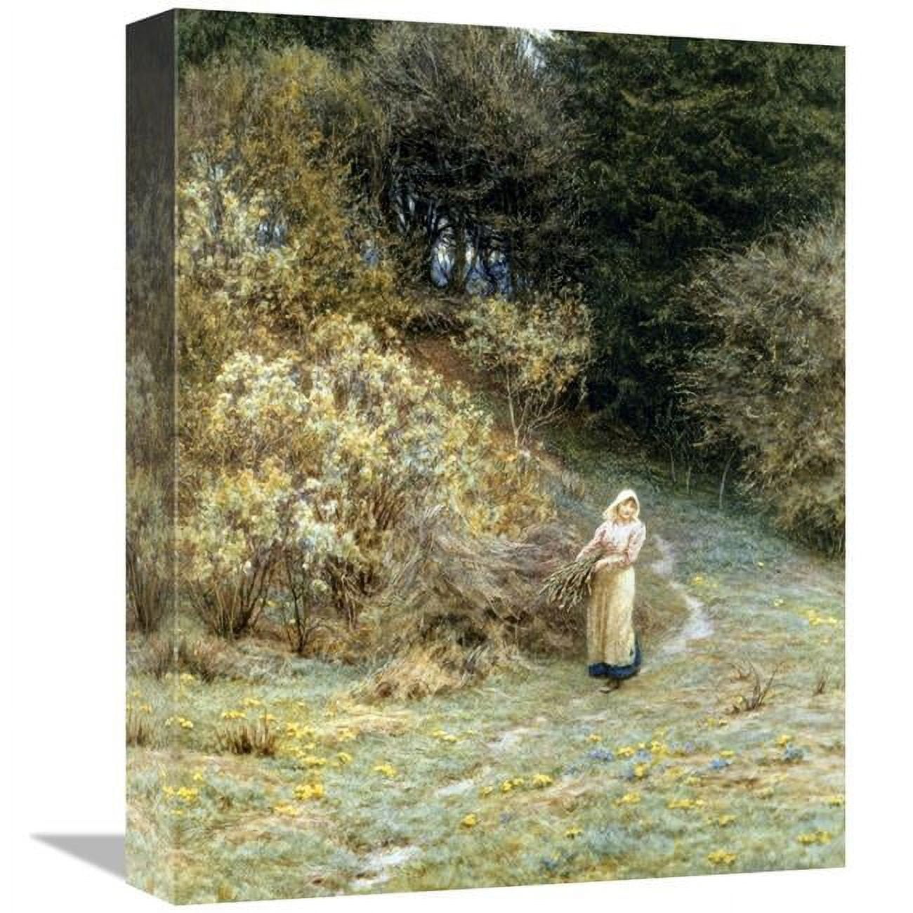 Global Gallery Primrose Wood Art Print - Helen Allingham - Walmart ...
