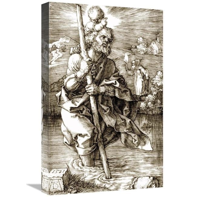 Global Gallery Saint Christopher Facing Right Art Print - Albrecht ...