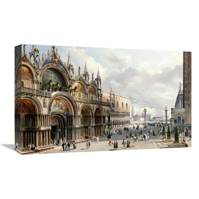 Global Gallery St. Marks & the Doges Palace - Venice Art Print ...