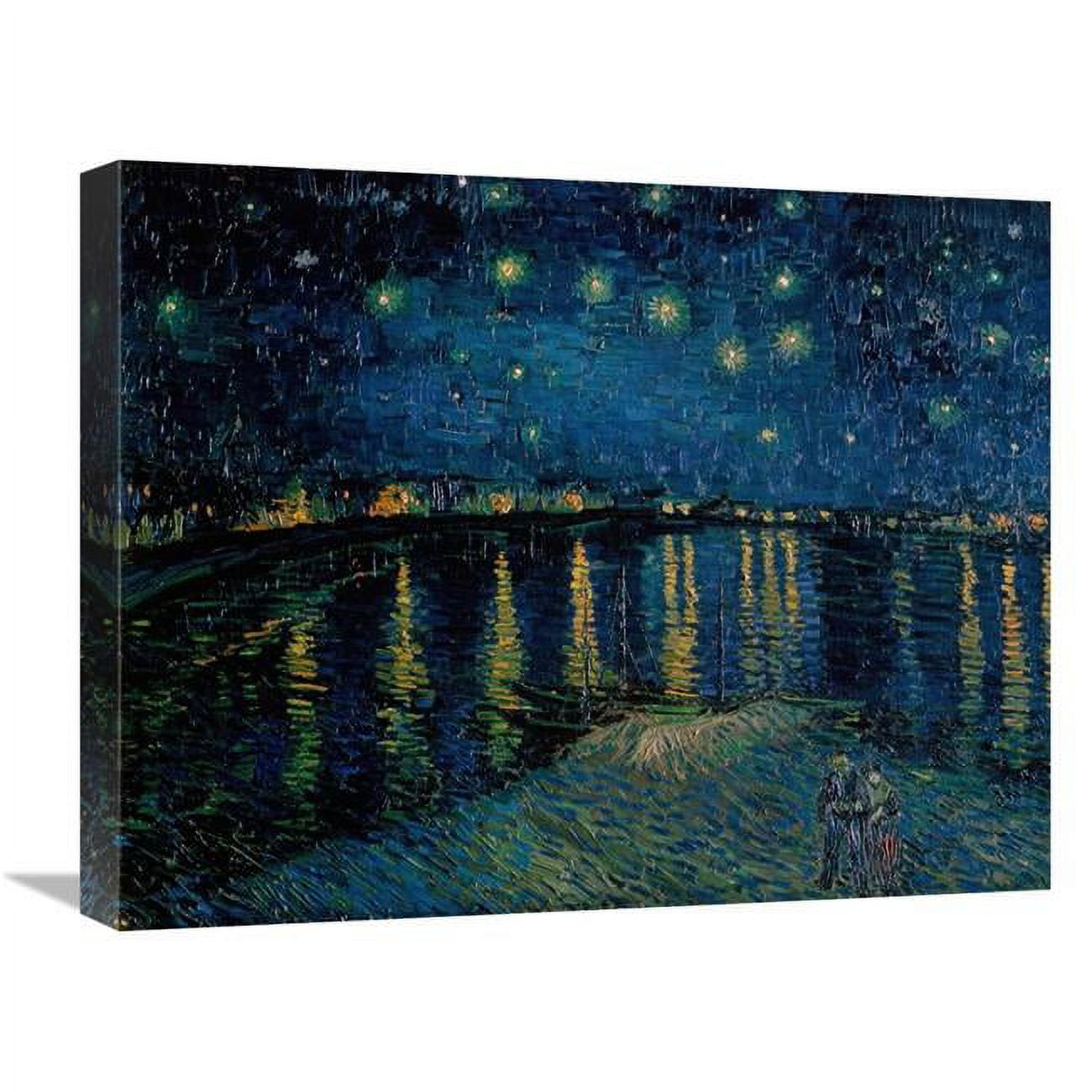 Global Gallery Starlight Over the Rhone Art Print - Vincent Van Gogh ...