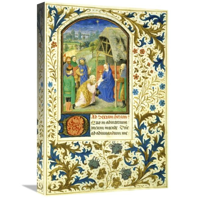 Global Gallery The Adoration of the Magi - Book of Hours - Detail Art ...