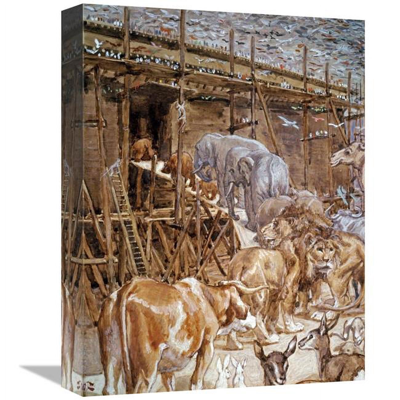 Global Gallery The Animals Enter the Ark Art Print - James Tissot ...