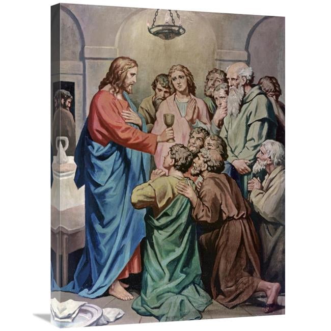 Global Gallery The Last Supper Art Print - Heinrich Hofmann - 30in. - Walmart.com