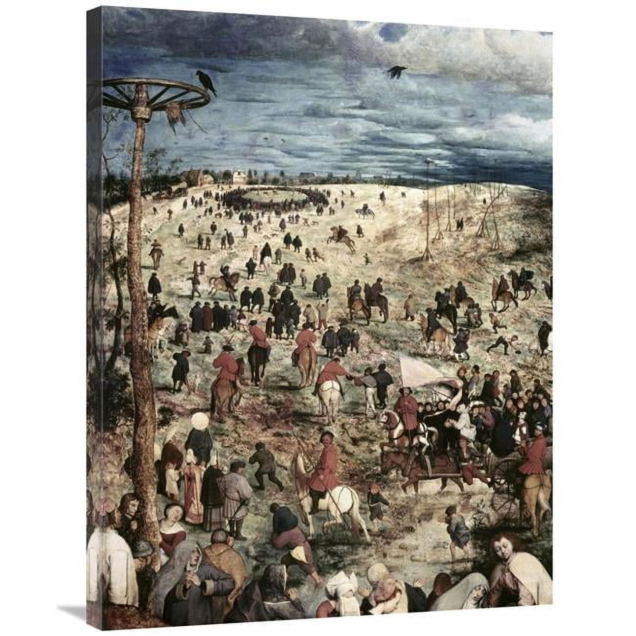 Global Gallery The Procession to Calvary - Detail - II Art Print ...