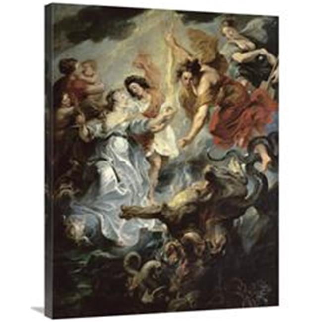 Global Gallery The Queens Reconciliation with Her Son Art Print - Peter Paul Rubens - Walmart.com