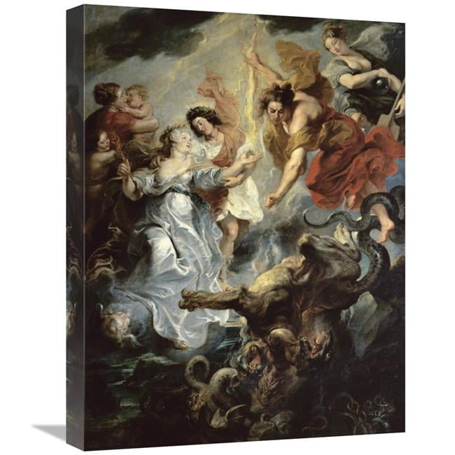 Global Gallery The Queens Reconciliation with Her Son Art Print - Peter Paul Rubens - Walmart.com