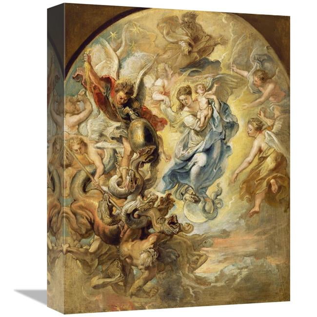 Global Gallery The Virgin as the Woman of the Apocalypse Art Print - Peter Paul Rubens - Walmart.com