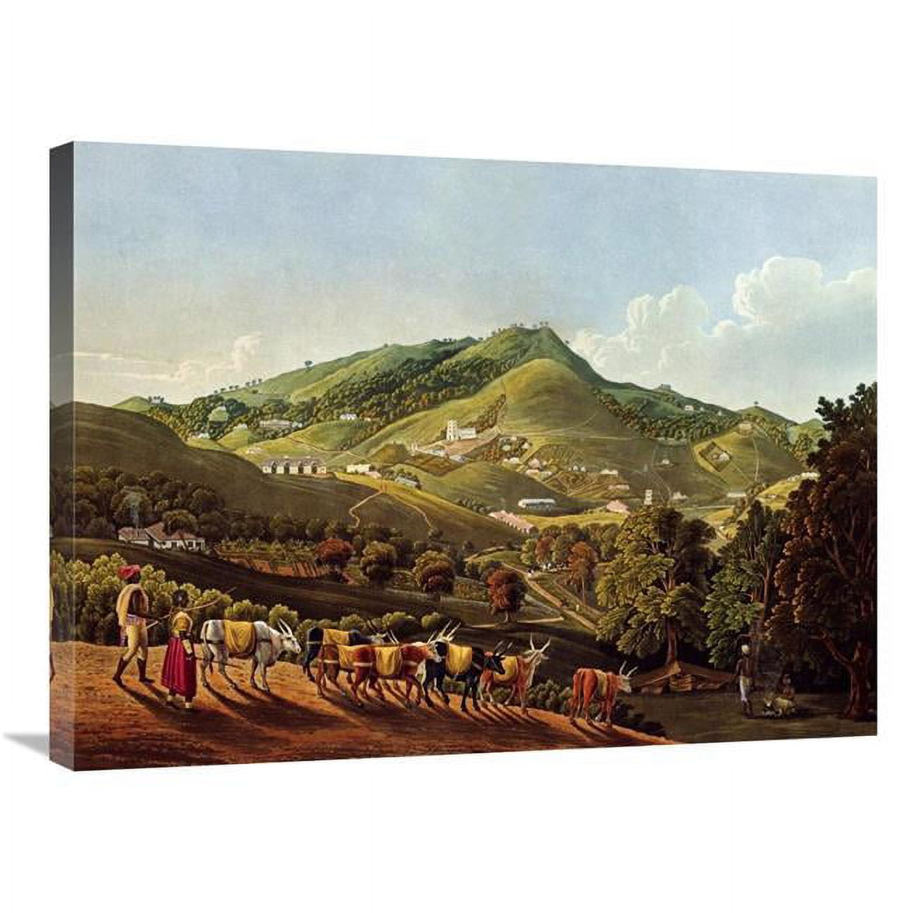 Global Gallery Views in India Art Print - Richard Havell - Walmart.com