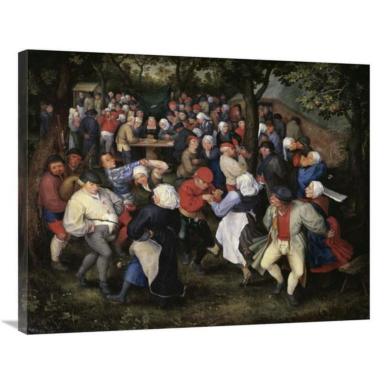 Global Gallery Village Celebration - II Art Print - Pieter Bruegel The ...