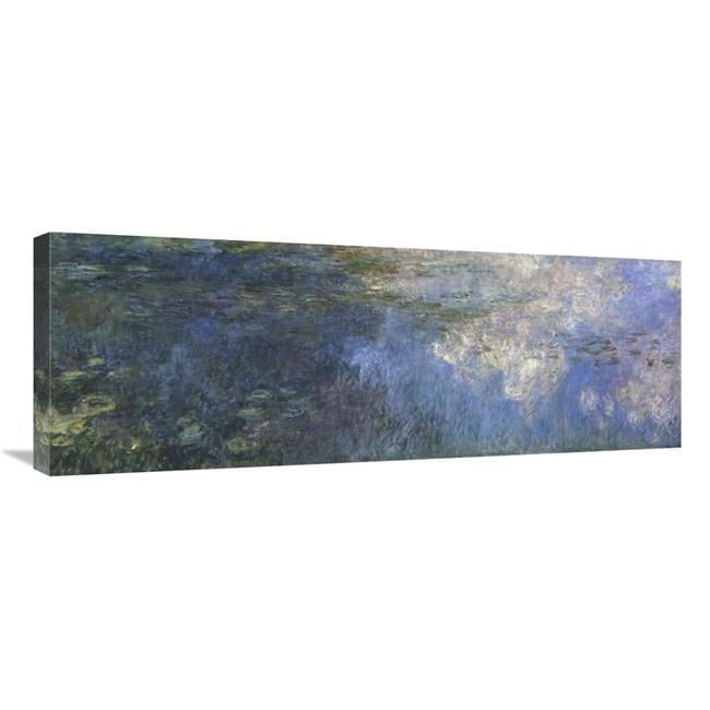 Global Gallery Water Lilies - The Clouds - C. 1914-26 - Left Panel Art ...