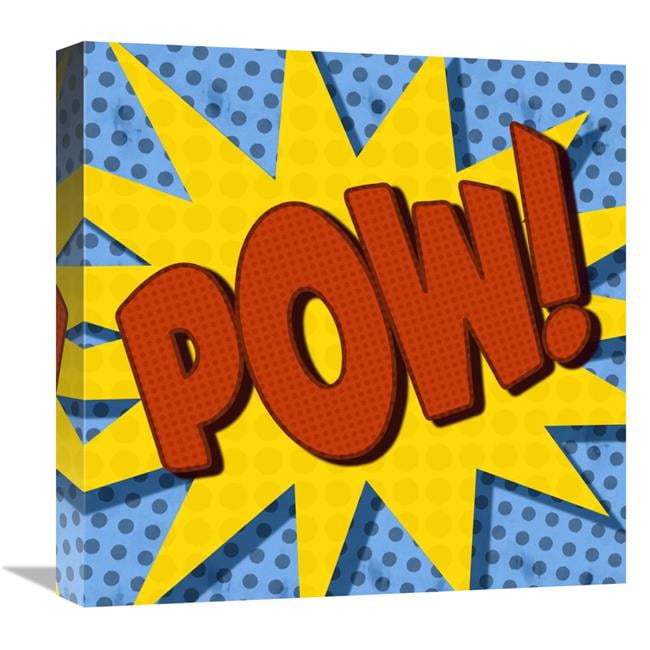 Global Gallery Word Power - Pow Art Print - Walmart.com