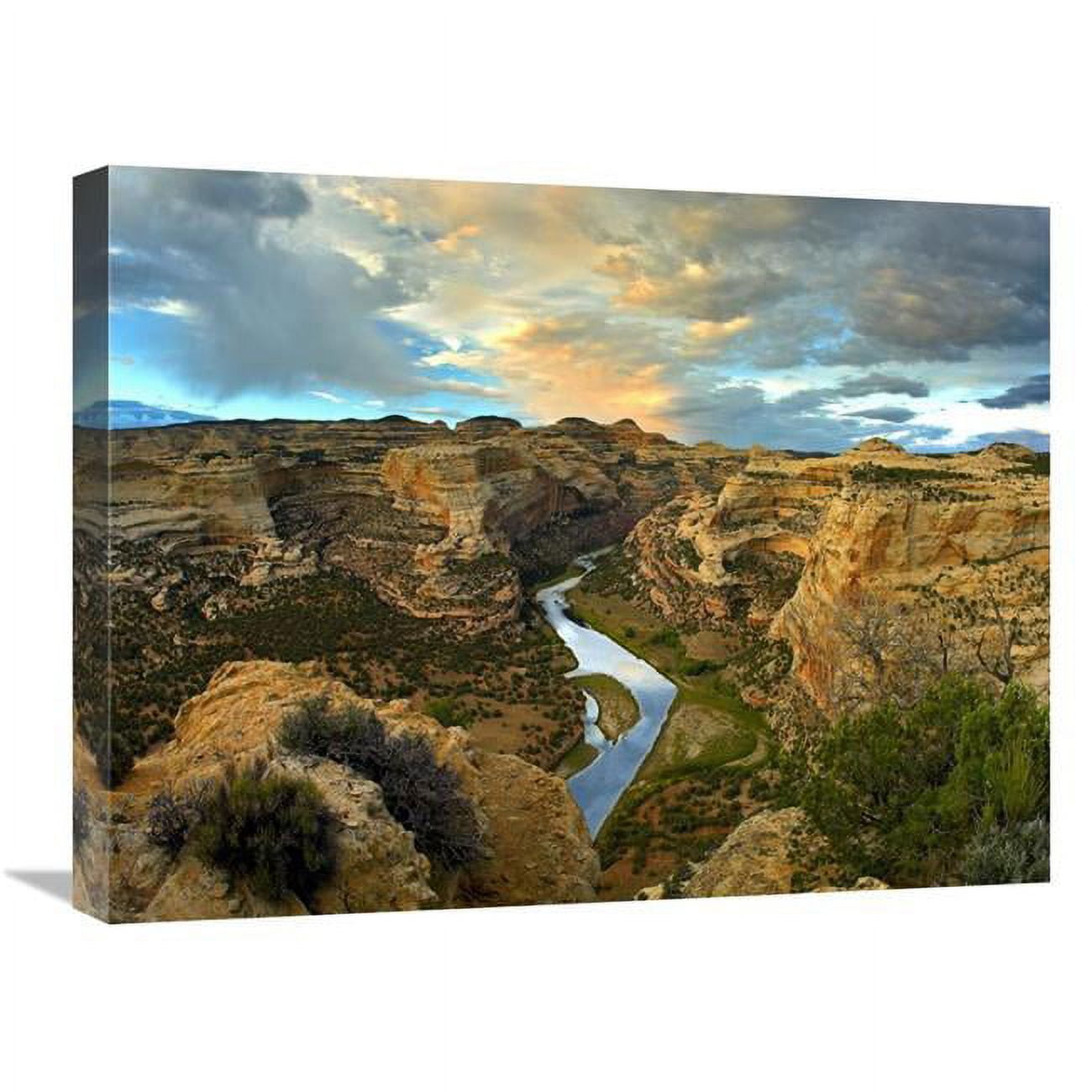 Global Gallery Yampa River - Dinosaur National Monument - Colorado Art ...