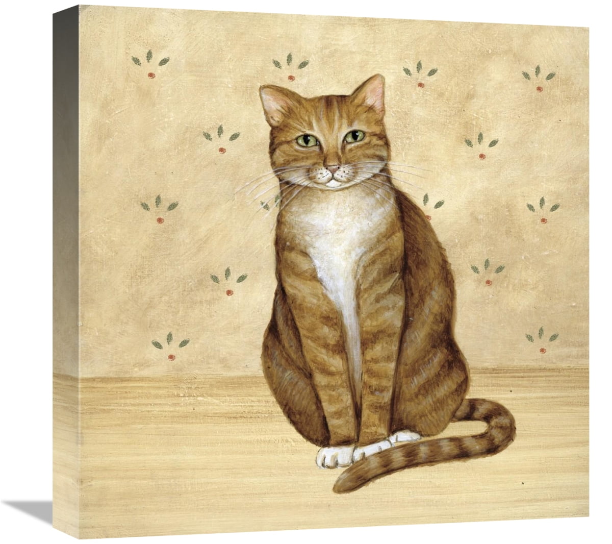 Global Gallery's 'Country Kitty II' by David Carter Brown Stretched ...