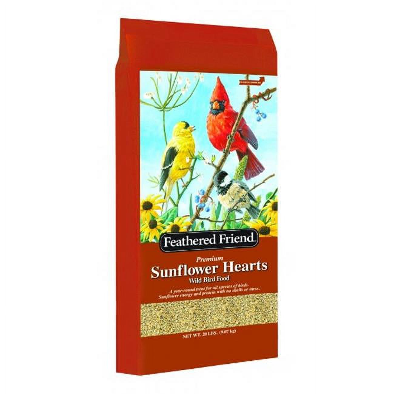 Global Harvest Foods 109691 20 lbs Sunflower Hearts Wild Bird Food ...