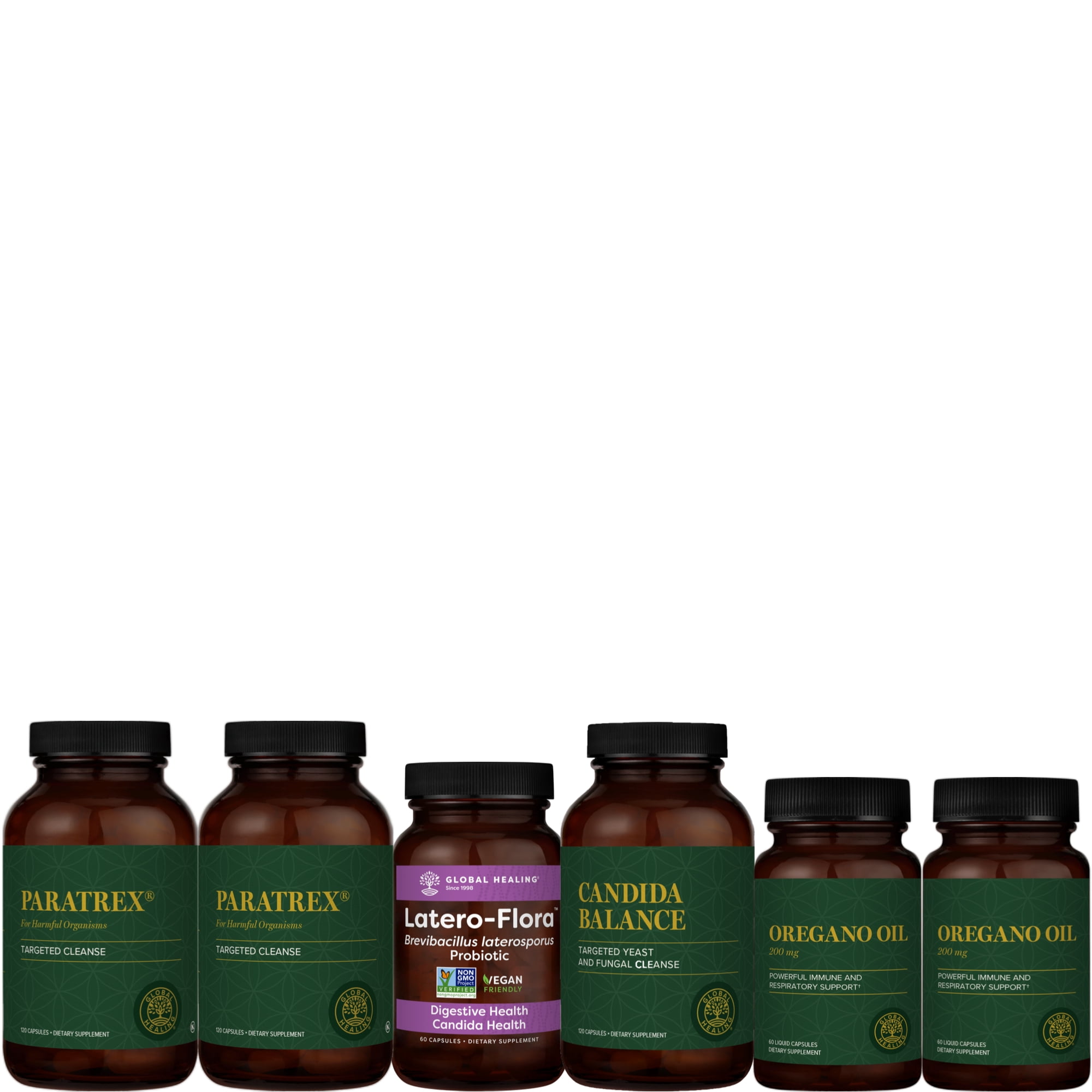 Complete Harmful Organism Cleanse Kit - Paratrex, Latero-Flora, Mycozil ...