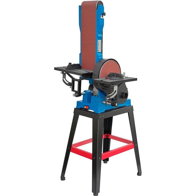 Global Industrial 133720 Floor Standing Combination Belt & Disc Sander ...