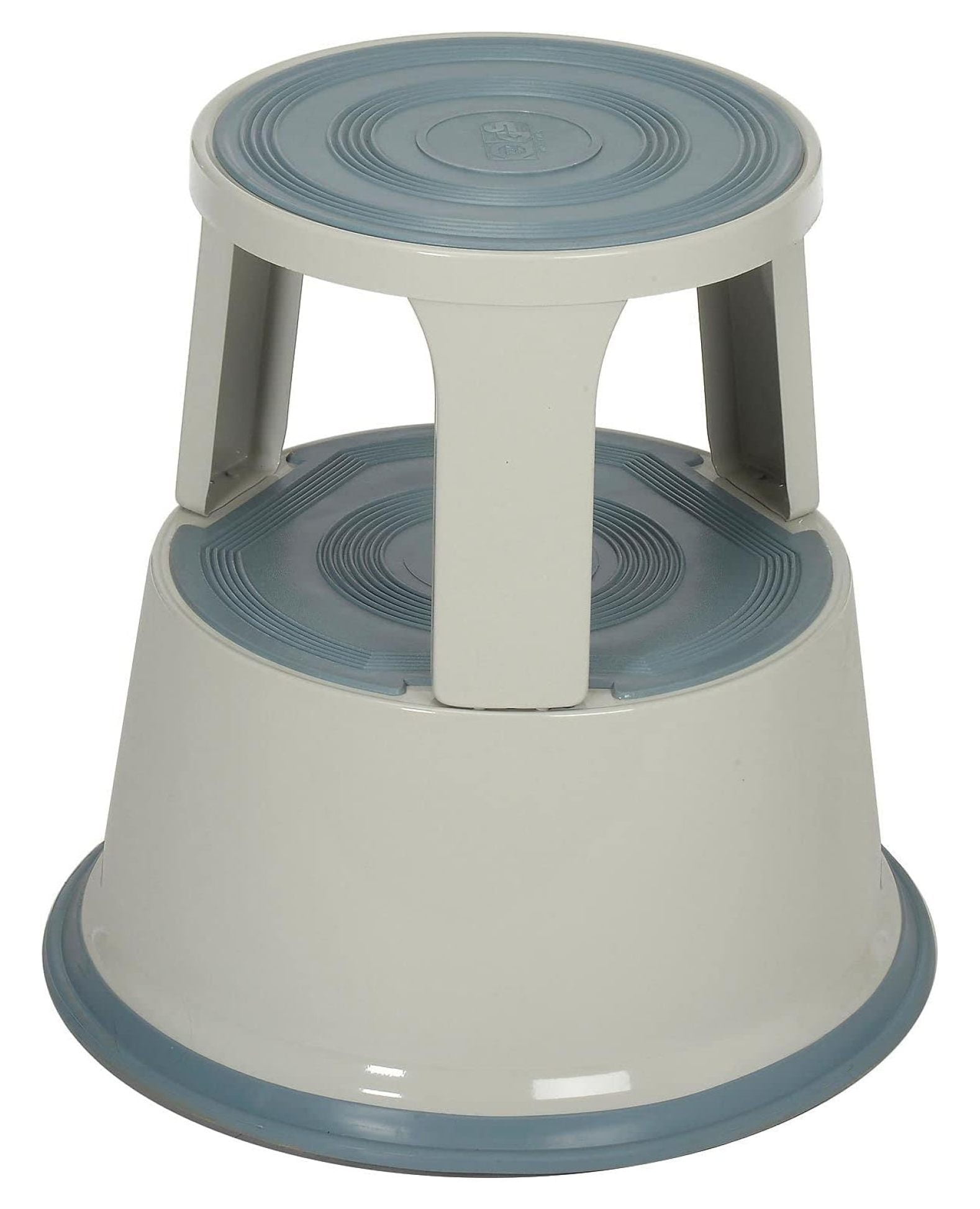 Global Industrial 17" H Rolling Step Stool - Gray - Walmart.com