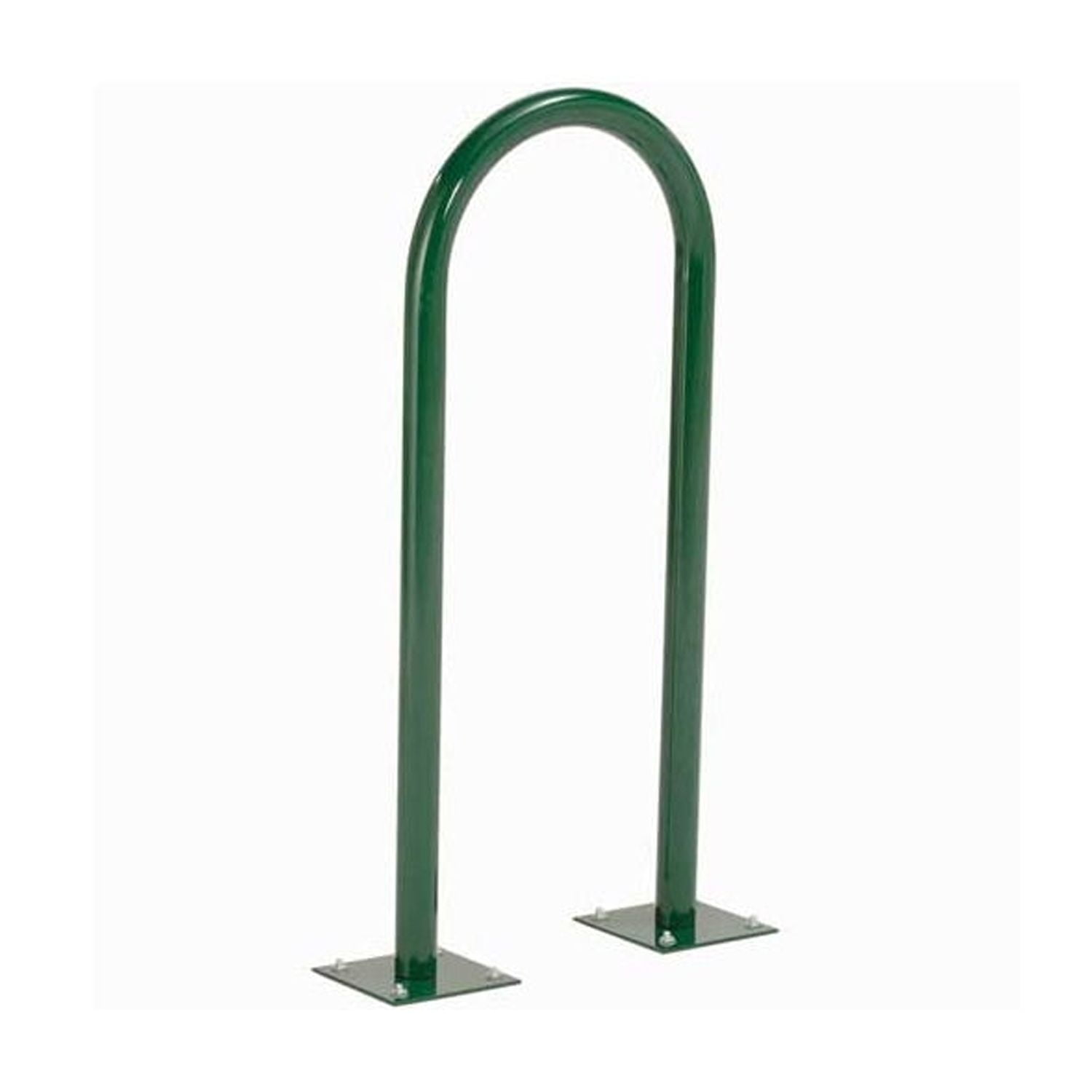 Global Industrial U-Rack Bike Rack 2-Bike Capacity Flange Mount Green ...