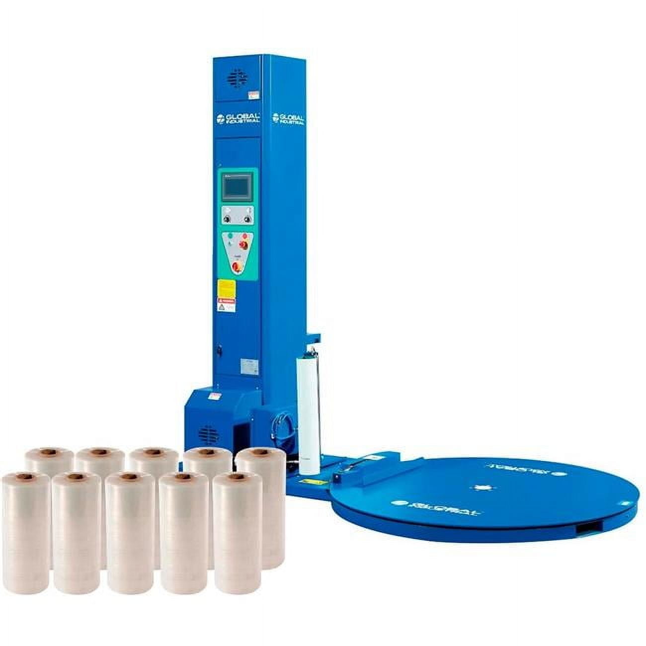 Global Industrial 238509B Stretch Wrap Machine with Auto Film Attach ...