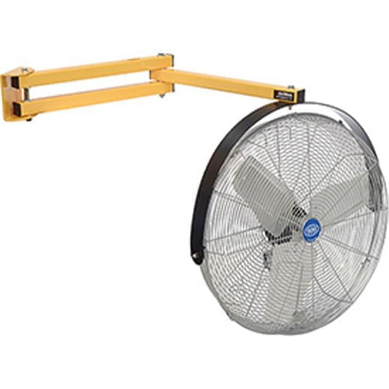 Global Industrial Steel Mount 24 in. Double Arm Loading Dock Fan with ...