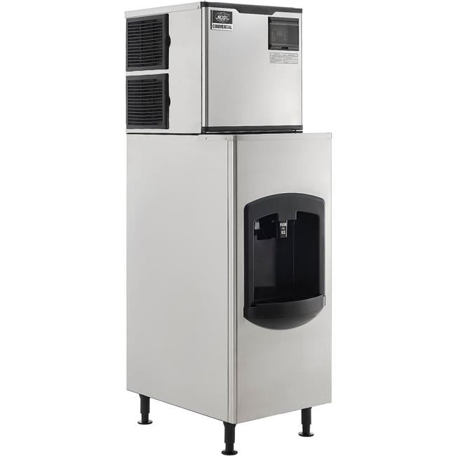 Global Industrial 243318 Nexel Ice Dispenser with Ice Machine & Bin ...