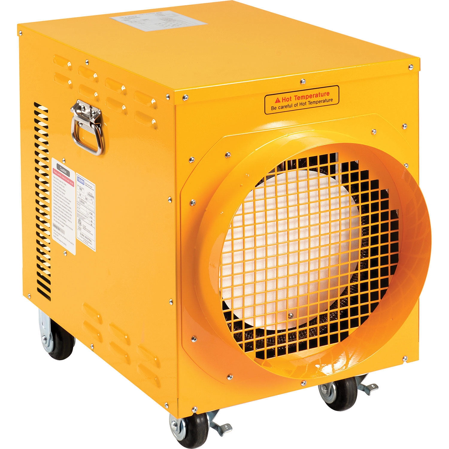 15 KW Portable Electric Heater, 208V, 3 Phase, Yellow - Walmart.com