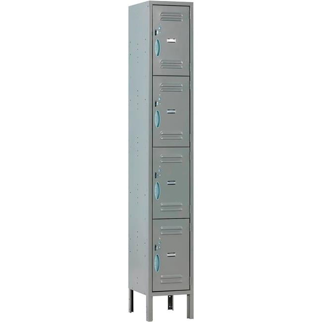 Global Industrial 292815 Capital 4-Tier 4 Door Locker - 12 x 15 x 78 in ...