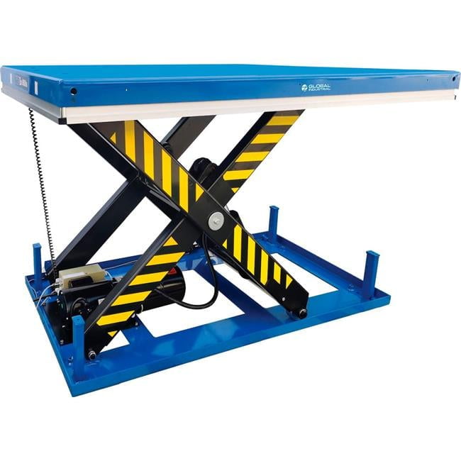 Global Industrial 293224 Power Scissor Lift Table - 67 x 47 8800 lbs ...