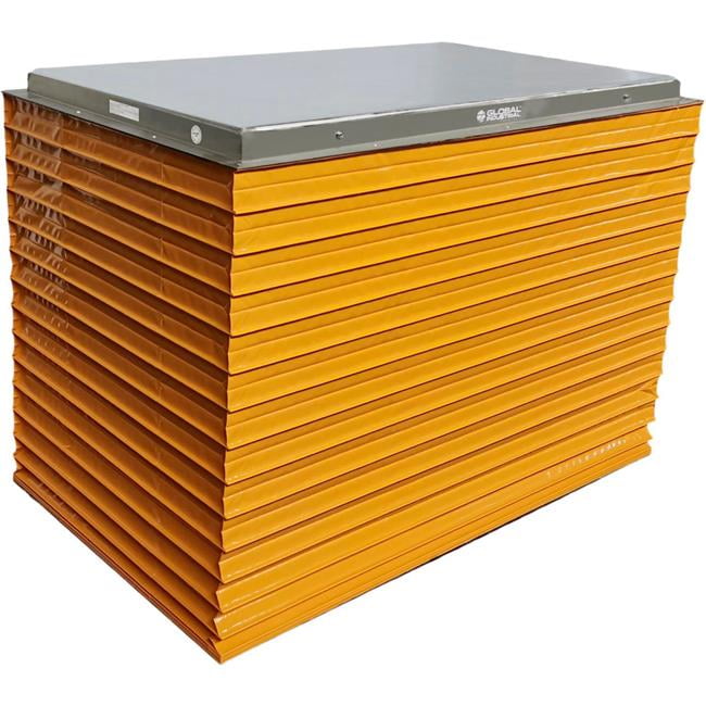 Global Industrial 293264 Bellows Package for 48 in. x 28 in. Stainless ...