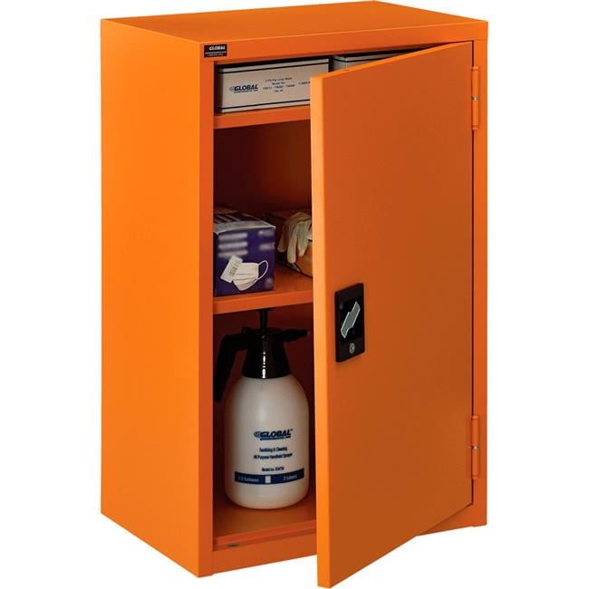 Global Industrial 298683 Emergency Preparedness Cabinet with Wall Mount ...