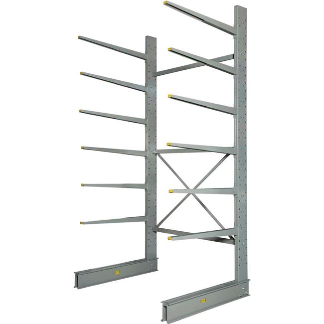 Global Industrial 298901 Single Sided Cantilever Rack Starter - Gray ...