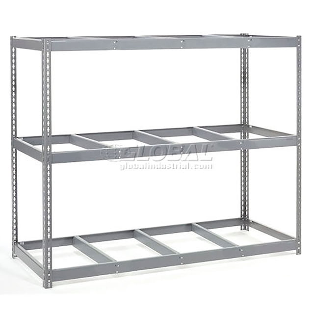 Global Industrial BC24969N3 3 Shelf Heavy Duty Channel Boltless ...