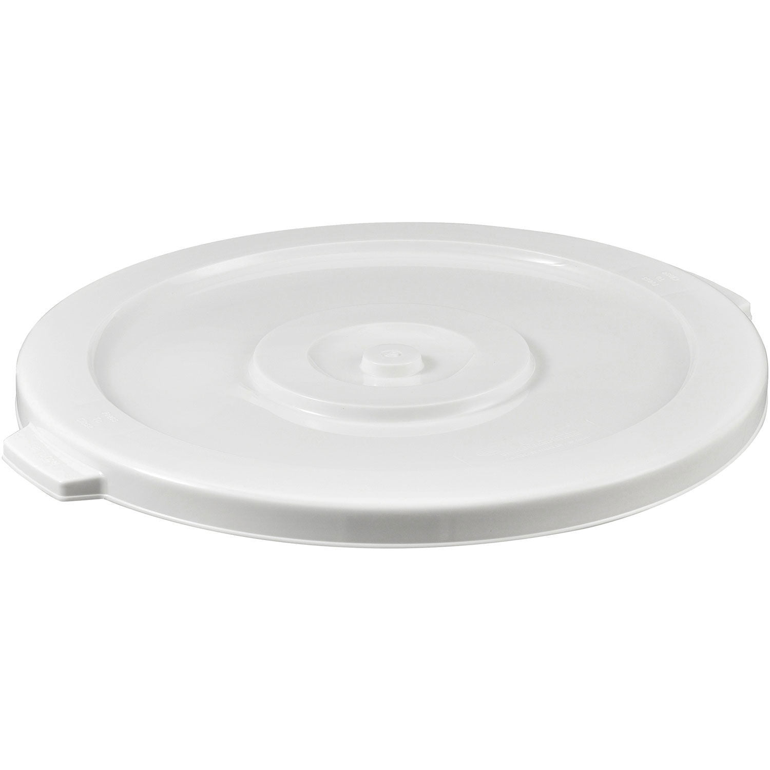 Global Industrial Plastic Trash Can Lid - 32 Gallon White - Walmart.com