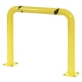 Global Industrial 337324R 36 x 48 in. Machinery Round Guard, Yellow ...