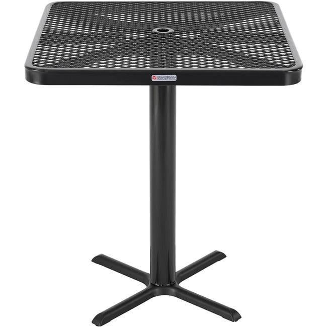 Global Industrial 348118 36 in. Square Bar Height Outdoor Dining Table ...