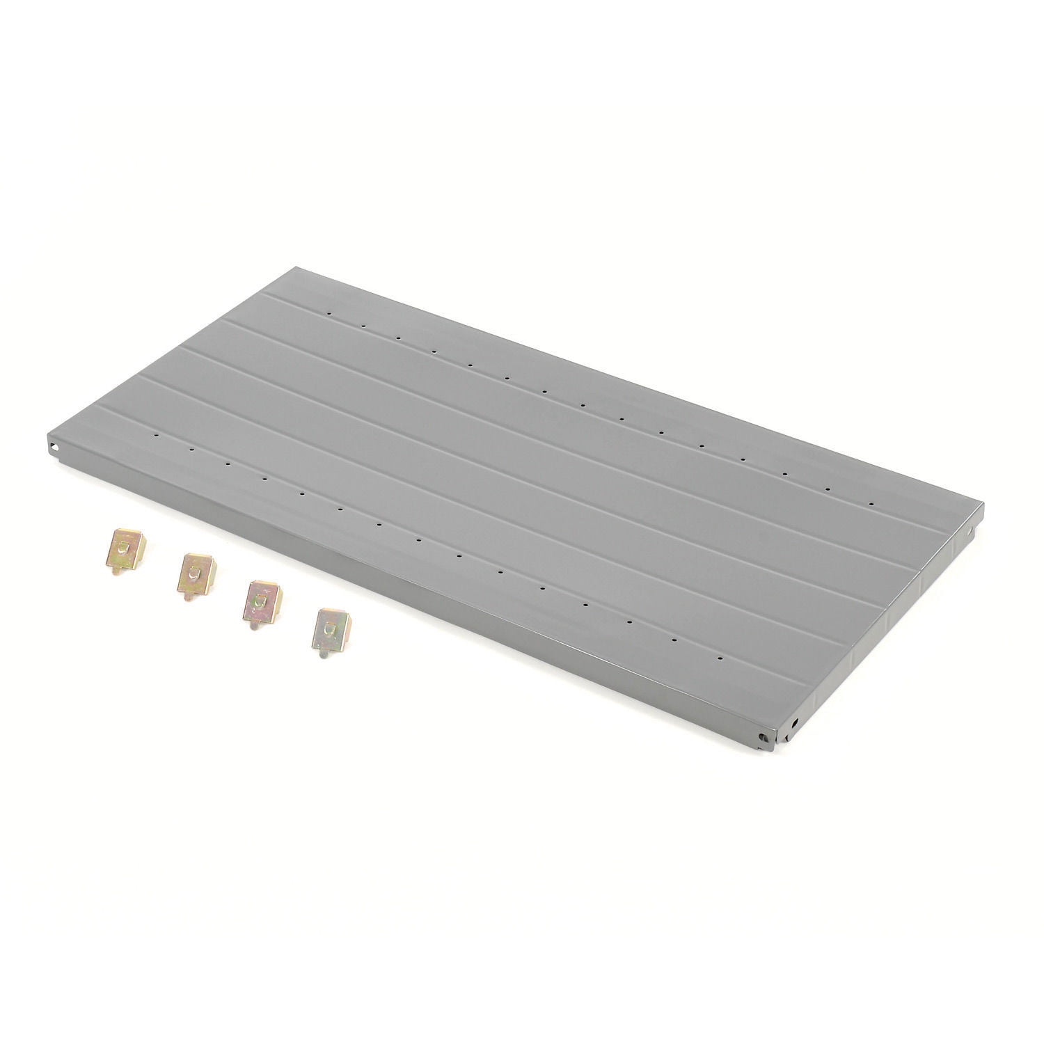 Global Industrial 36x12 Steel Shelf With 4 Clips (20 GA) - Walmart.com