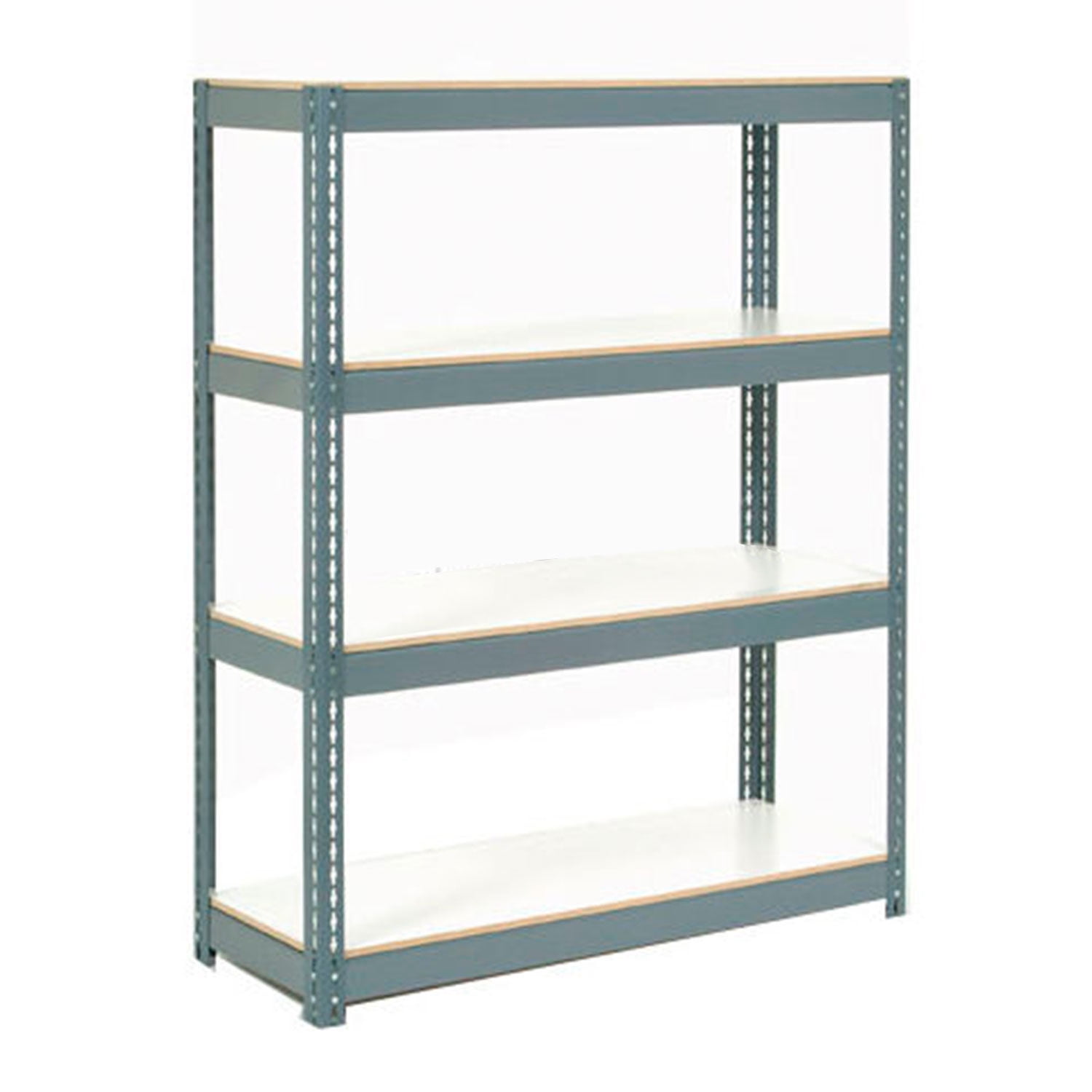 Global Industrial BD18486L4 4 Shelf Extra Heavy Duty Boltless Shelving ...